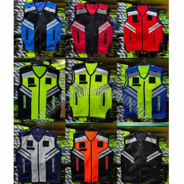 Jual Rompi dinas rompi touring rompi safety rompi tebal rompi polosan ...
