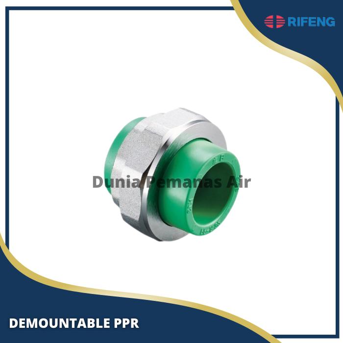 Sambungan Pipa PPR Rifeng Demountable 1/2", 3/4", 1" inch - Shop ...