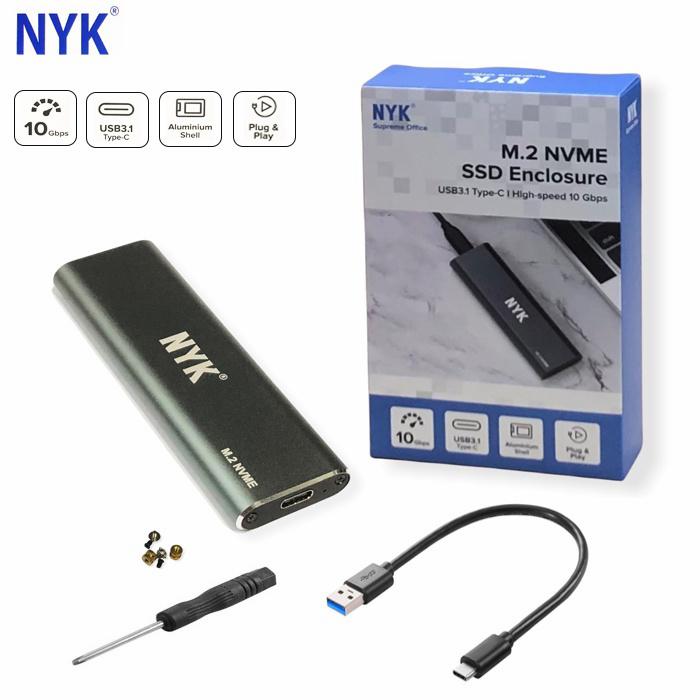 Casing SSD M.2 NVME USB3.0 Enclosure SSD NVME - Shop | Tokopedia