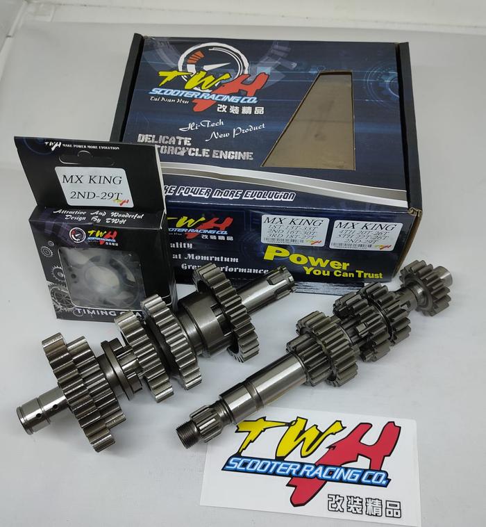 Jual gear box raing mx king twh racing taiwan rasio racing mx king ...
