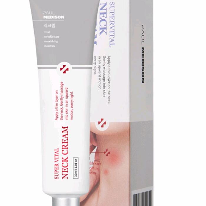 Promo Supervital Neck Cream Paul Medison Korea Cream Leher - Jakarta ...