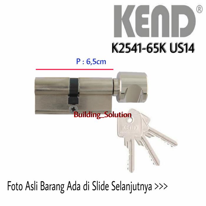 Jual Kunci Pintu ORIGINAL Knob cylinder KEND K2541-65K silinder - Kab ...