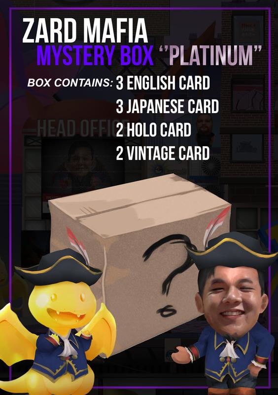 Zard Mafia POKEMON Tcg Mystery BOX PLATINUM - Shop | Tokopedia