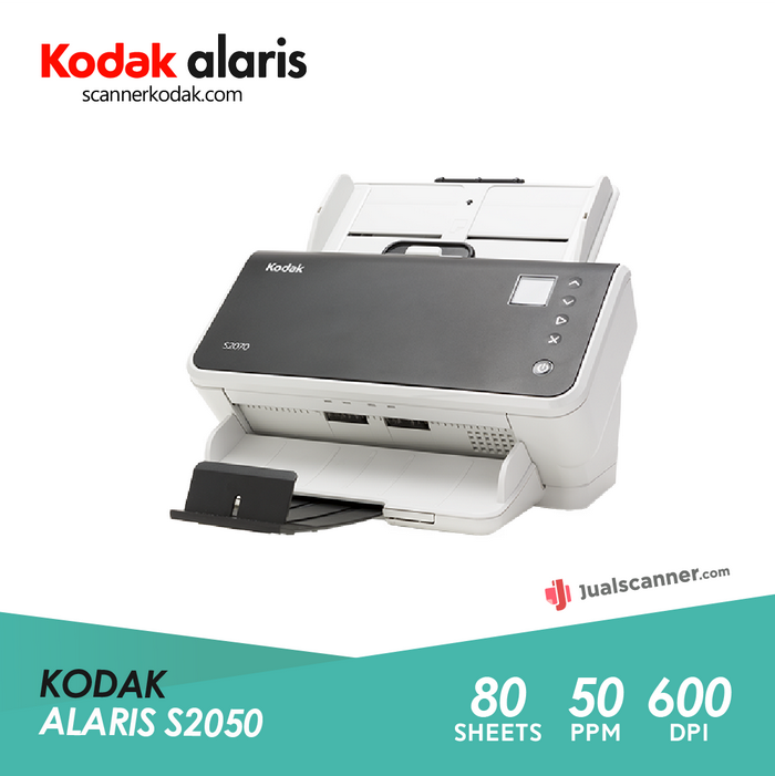Jual Scanner Kodak Alaris S2050 ADF - 50 Lembar/Menit - (A4/Legal/Folio ...