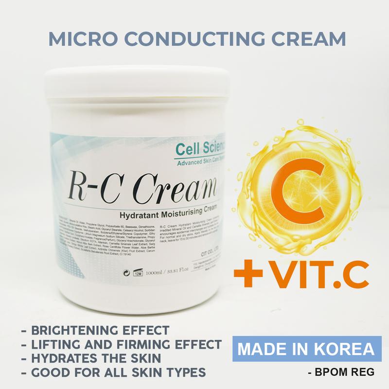 RC Cream RF CELL SCIENCE + VIT.C / Massage Cream Face Body Korea 1kg ...