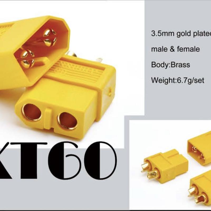 Amass XT60 Connector Male + Female - Shop | Tokopedia