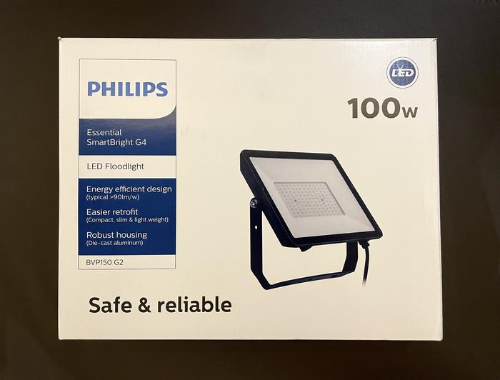 Jual PHILIPS BVP150 100W 100Watt 220V LED Flood Light - Lampu Sorot ...