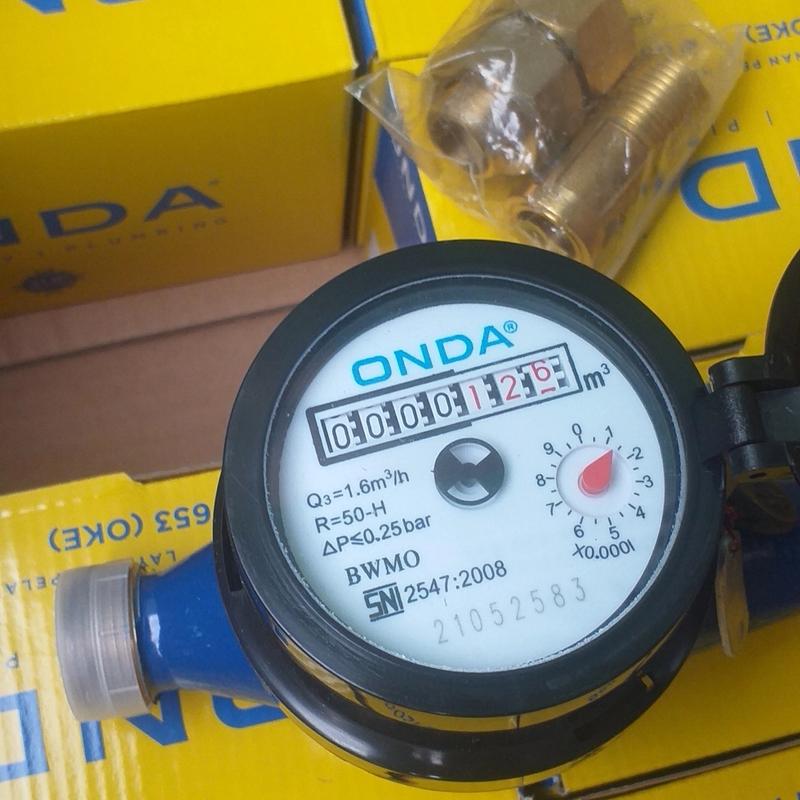 WATER METER ONDA SNI 1/2" INCH DN 15 MM - Shop | Tokopedia
