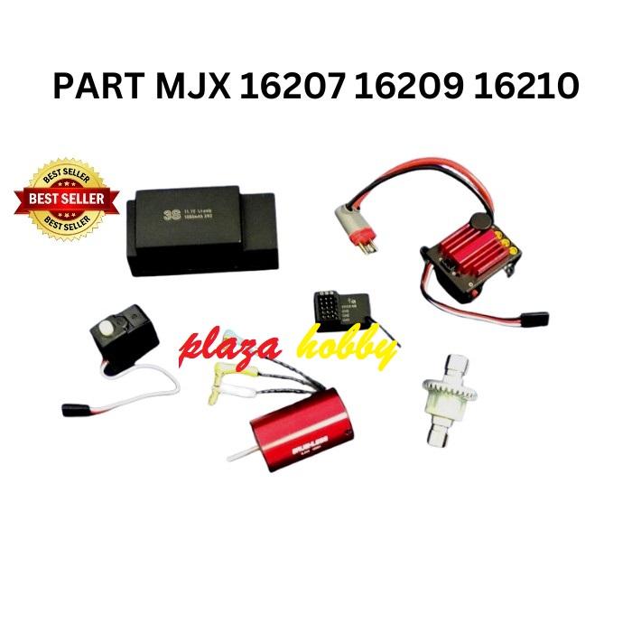 Jual part MJX 16207 16209 16210 baterai esc receiver motor brushless ...