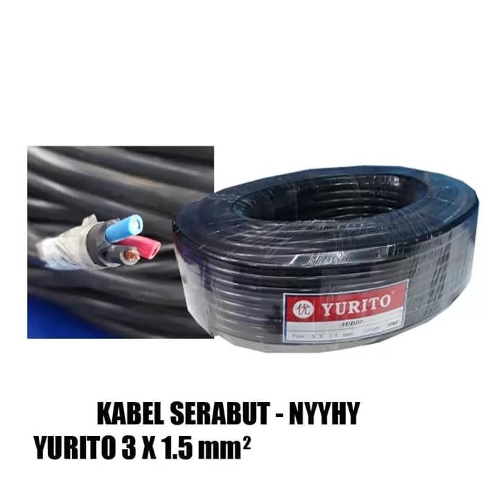 KABEL SERABUT - HARGA PER METER - 3 X 1.5 mm - YURITO - NYYHY - Shop ...