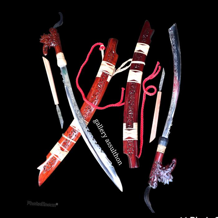 Jual MANDAU KHAS SUKU DAYAK KALIMANTAN MANDAU LAIS JIMPUL UKURAN 85CM ...