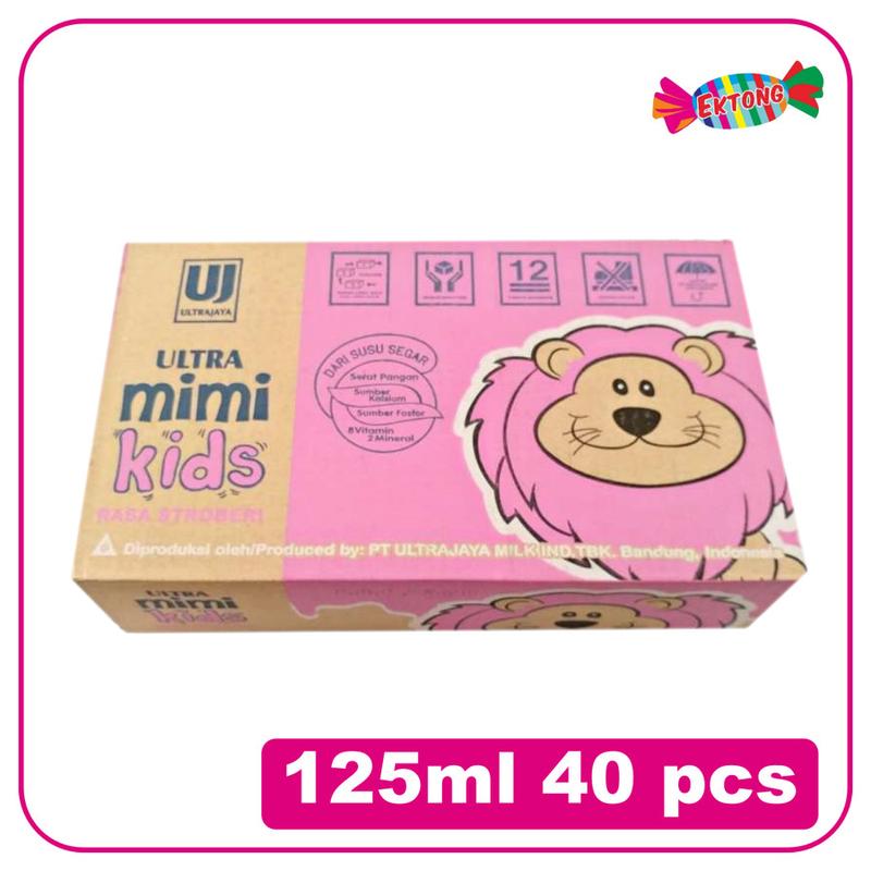 Ultra Mimi 125 mL per dus (isi 40 pcs) - Strawberry - Shop | Tokopedia