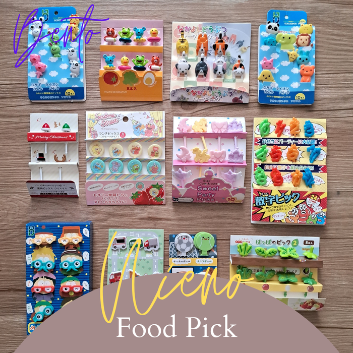 Jual Food Pick Bento | Garpu Buah | Tusukan | Dessert Bekal | Bento ...