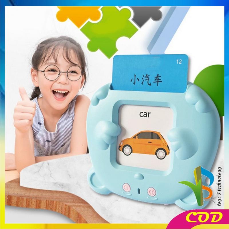 [COD] RB M286 Mainan FlashCard Bersuara Alat Bantu Pengenalan Kosakata ...