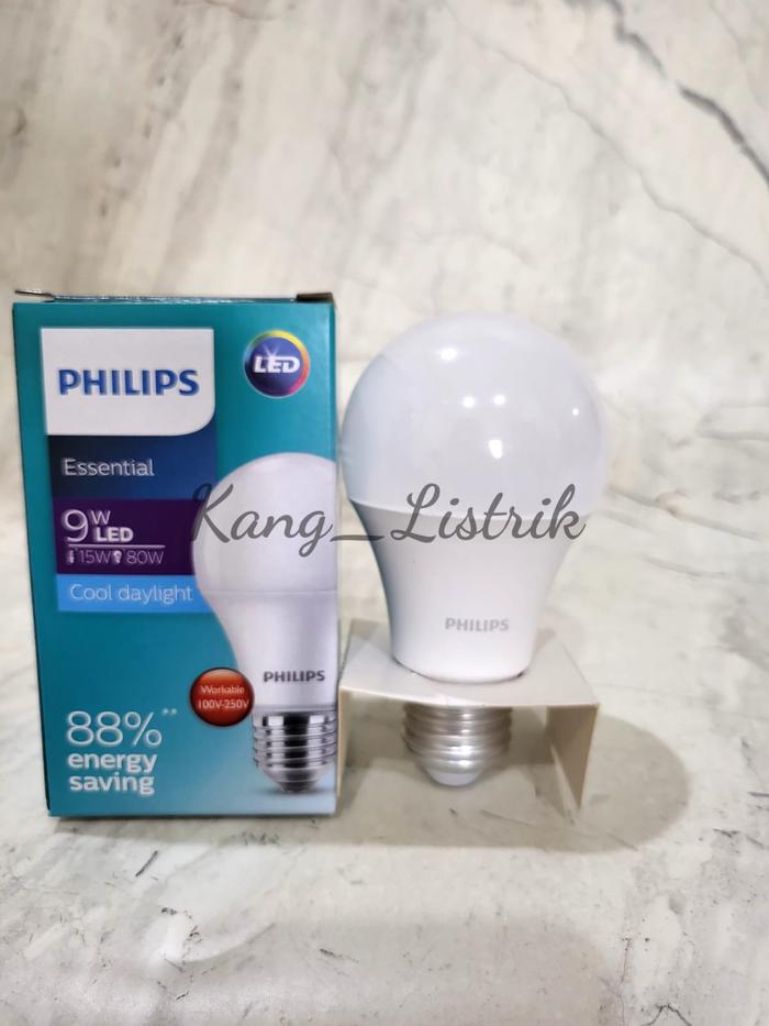 Jual Led Philips Essential 9W / Philips Essential LED Bulb 9W - Kab ...