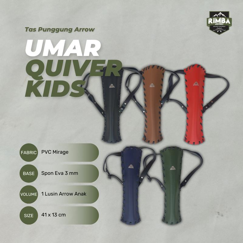 Quiver Umar Kids / Back Quiver Kids / Tas Arrow / Archery - Shop ...