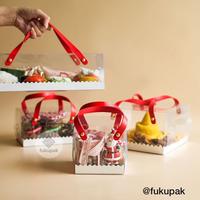 Jual (20pcs) Box Mika Tali Kulit - 18,5x9,5x13,5, Alas Putih TALI KULIT ...