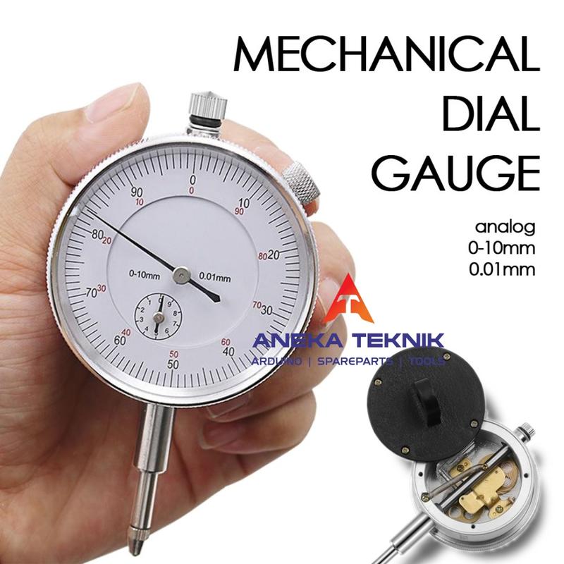 Mechanical Dial Indicator / Dial Gauge Tester Alat Ukur Kerataan - Shop ...