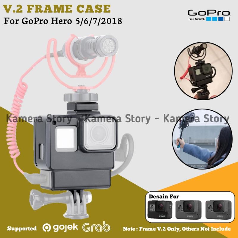 ULANZI Vlogging Case GoPro Hero 7 Black Vlog Casing Hero 5 6 - Shop ...