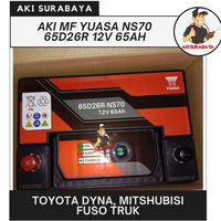 Jual AKI MF YUASA NS70 12V 65Ah AKI Kering MOBIL HINO RANGER TRUCK ...