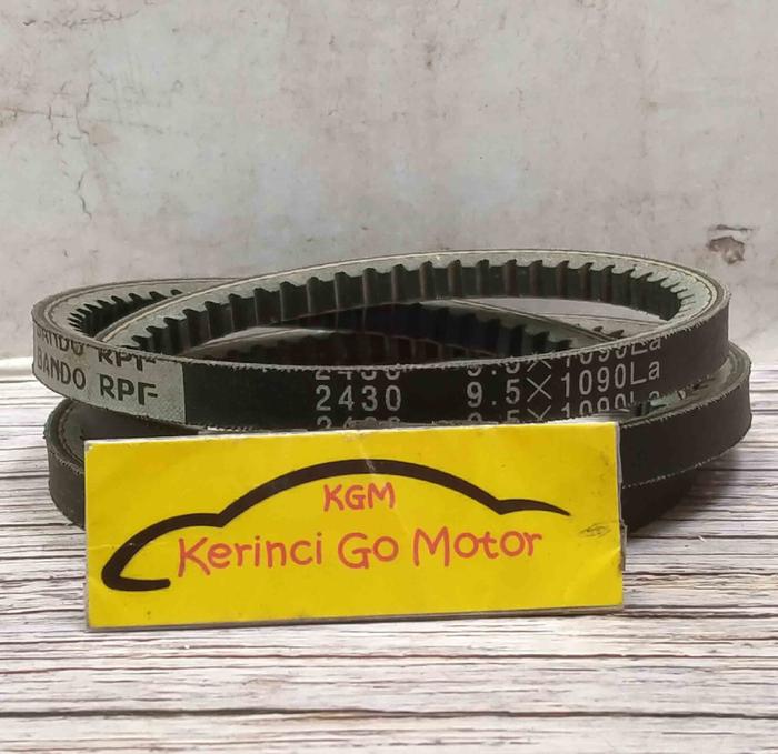 Jual BANDO VAN BELT RPF-2430 V BELT TALI KIPAS RPF2430 FAN BELT BERGIGI ...