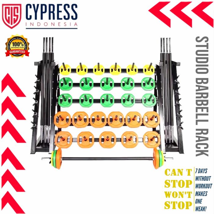 Jual Aerobic Studio Barbell Rack - 20 SET - Jakarta Barat - Cypress ...