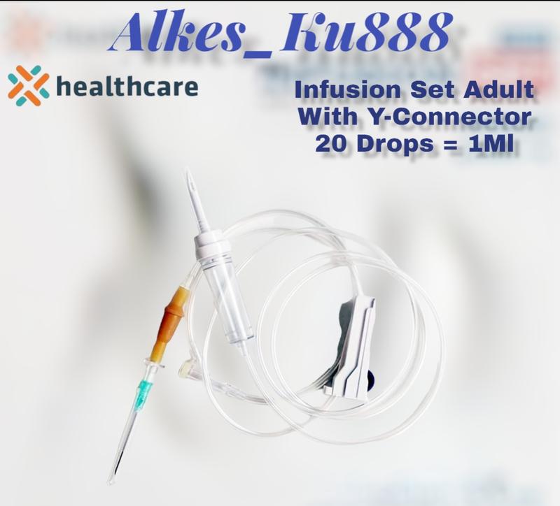 Infuset Dewasa Tipe Y / Healthcare Infusion Set With Y connector - Shop ...