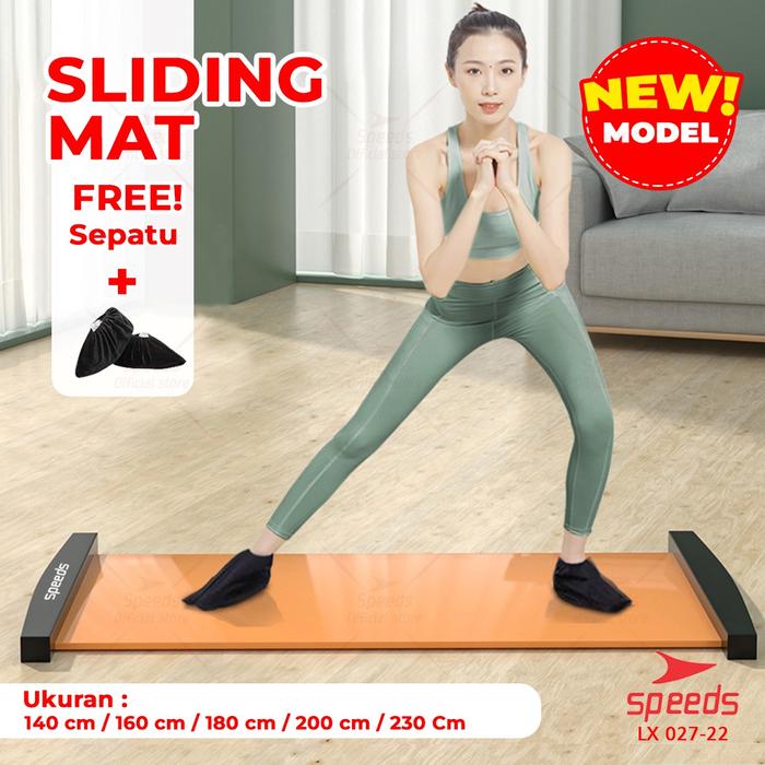 Promo SPEEDS Sliding Mat Matras Yoga Sports Fitness Gym Glide Alat 027 ...