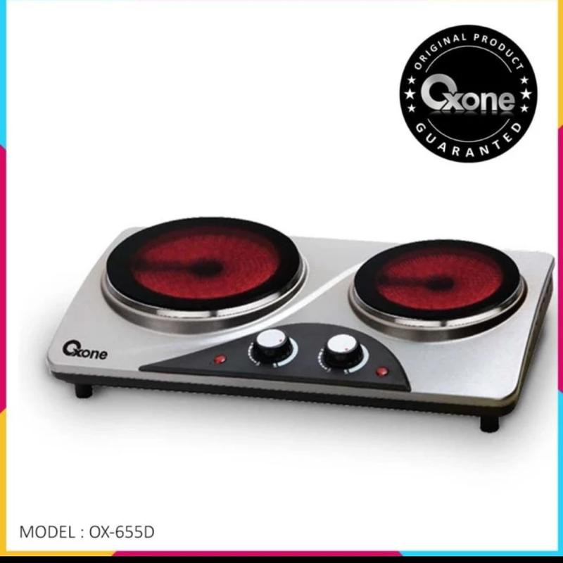 kompor listrik OXONE OX 655D (2 tungku) - Shop | Tokopedia