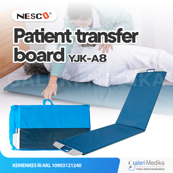 Jual Nesco YJK-A8 Patient Transfer Board Easy Move Alat Pemindah Pasien ...