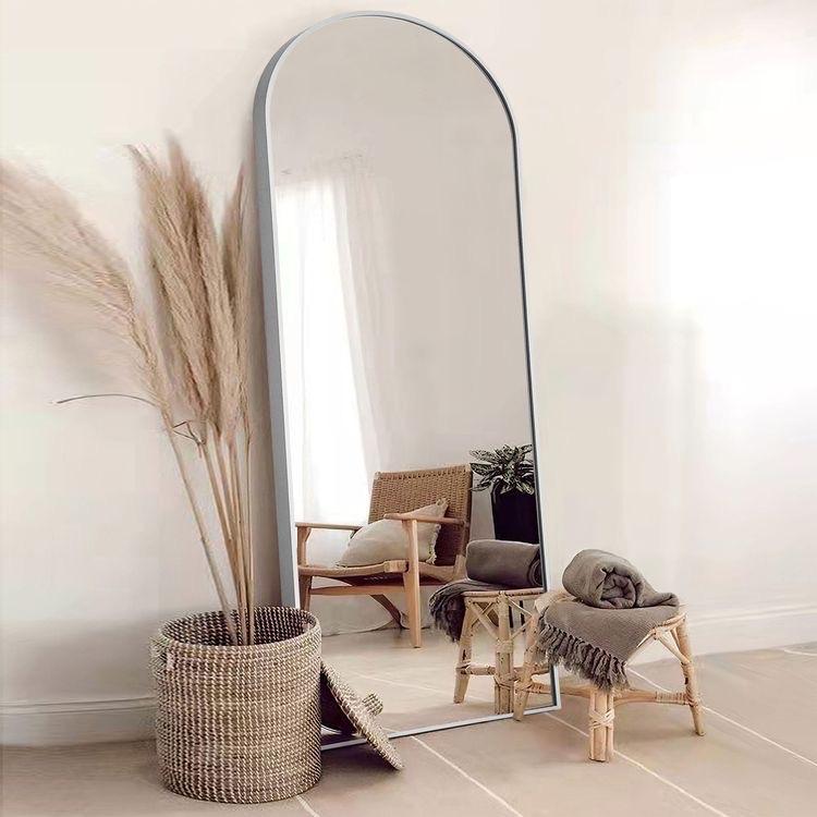 CERMIN BADAN STANDING MIRROR MINIMALIS CERMIN FULL BODY - Shop | Tokopedia