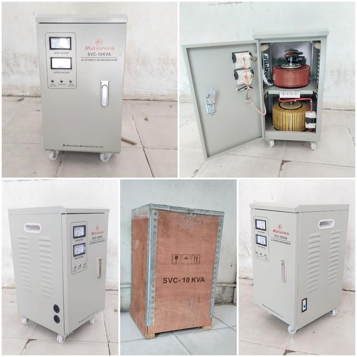 Jual STAVOLT SVC 10 KVA MATSUNAGA / STABILIZER 10KVA / STAVOL 10000 ...