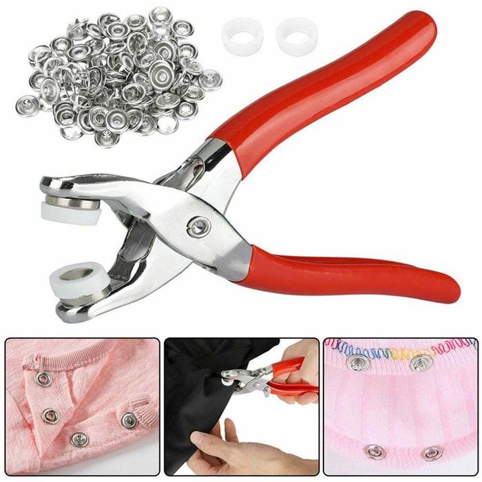 Jual hokilah TANG KANCING SNAP tang pelubang alat klip kancing T012 ...