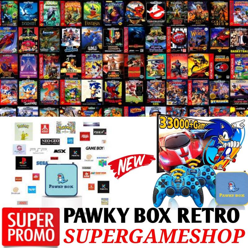 Pawky Box 4K Retro Game Console Pawky Box Retro Game - Shop | Tokopedia