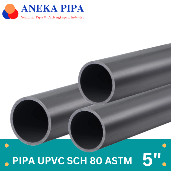 Jual Pipa UPVC Sch 80 Size 5 Inch Plain End ASTM - Kota Tangerang ...