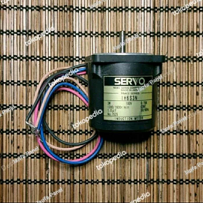 Jual Induction Motor Nidec Servo IH6S3N 100VAC Original Japan - Jakarta ...