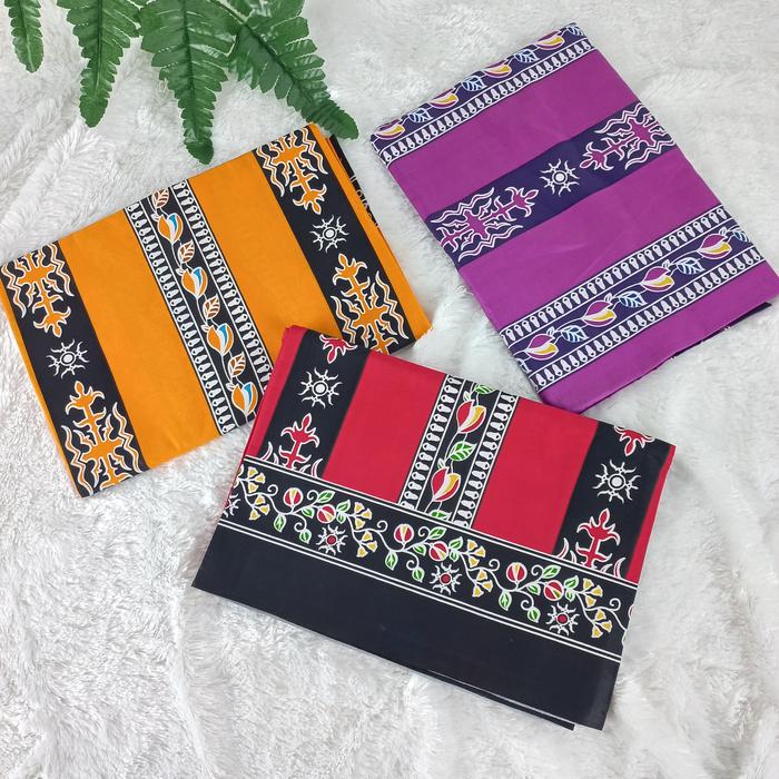 Jual Batik Cakalele Ornamen Maluku - Kuning - Kota Ambon - Oleh2 Khas ...