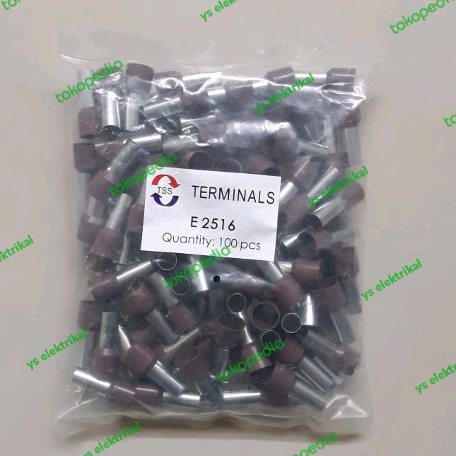Jual Ferrules 25mm Isolasi E2516 Coklat Skun Kabel 25mm - Jakarta Pusat ...