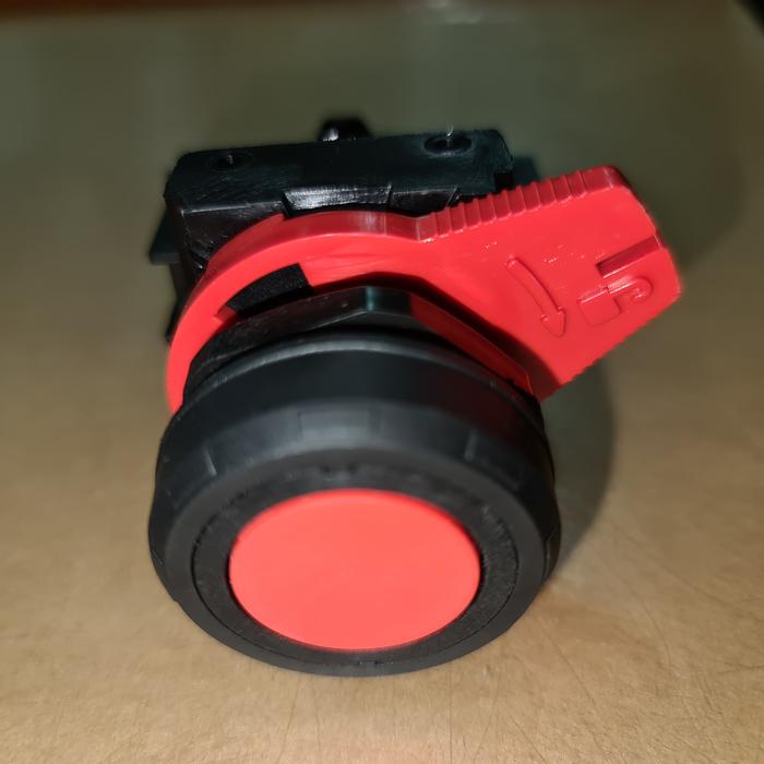 Jual Push Button Appleton ATX Merah Red Explosion Proof UCB9P A600 600V ...
