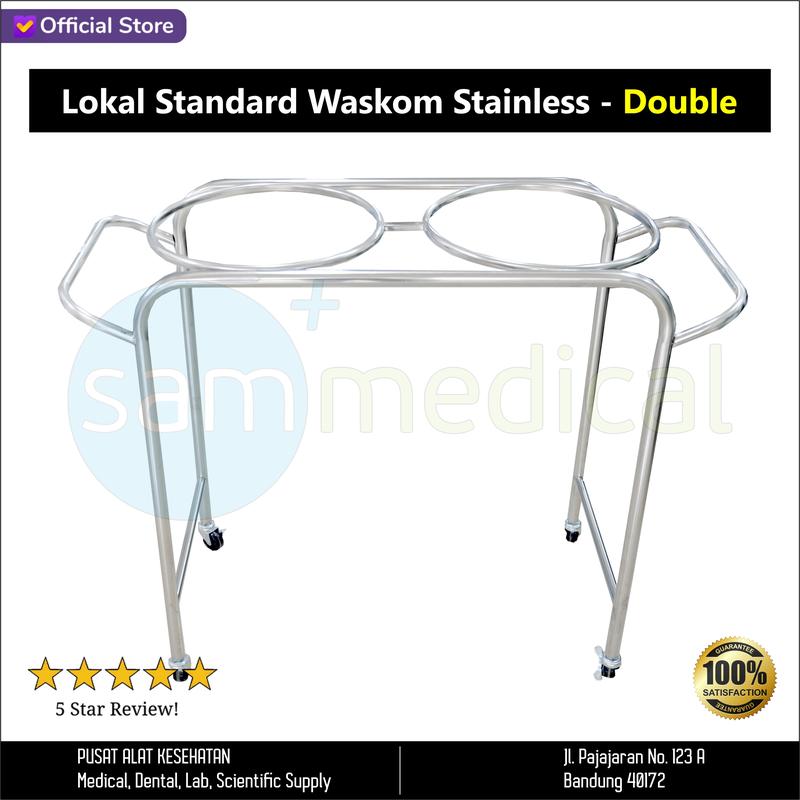 Lokal Standar Waskom Stainless / Waskom Troli / Bowl Stand - - Shop ...