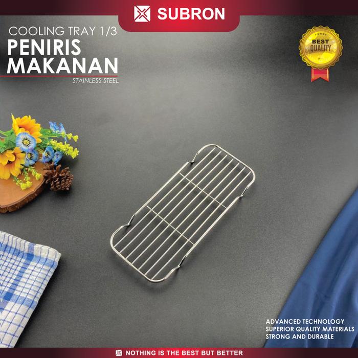 Jual SUBRON Peniris Makanan 27 x 11cm Multifungsi Cooling Tray Food Pan ...
