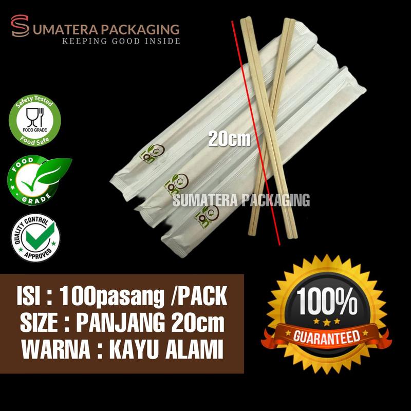 SUMPIT KAYU ISI 100 pcs GENROKU FULL KERTAS SUSHI BENTO MEDAN - Shop ...