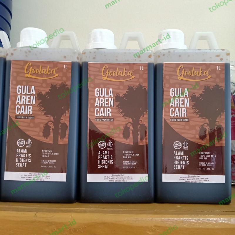 Gula Aren Cair Goolaka 1 Liter - Shop | Tokopedia