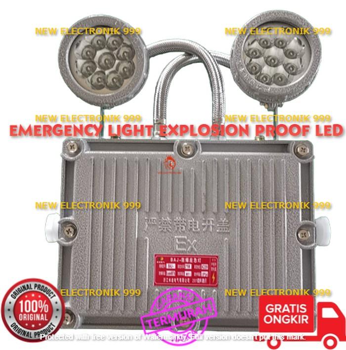 Jual LAMPU DARURAT EMERGENCY LIGHT EXPLOSION PROOF EXDIIBT6 2.5W 220V ...