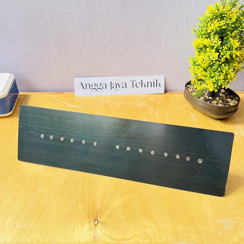 ROSKAM SUPER PLAT BAJA Cap BLACK STEEL Uk. 30cm - Shop | Tokopedia