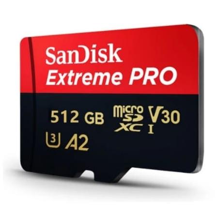 Jual Memory Card MicroSD Extreme Pro 512gb free adapter, kartu memori ...