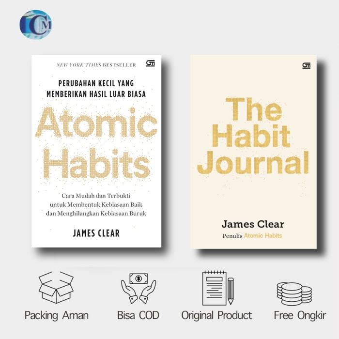 Jual Atomic Habits / The Habit Journal - James Clear - Kota Pematang ...