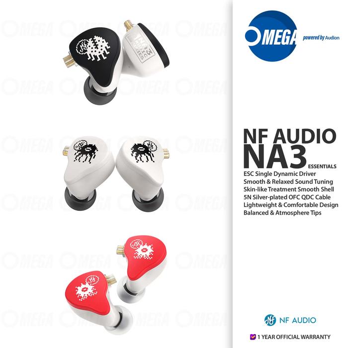 Jual NF AUDIO NA3 ESSENTIALS Dynamic Driver Stage/Monitoring QDC In-ear ...
