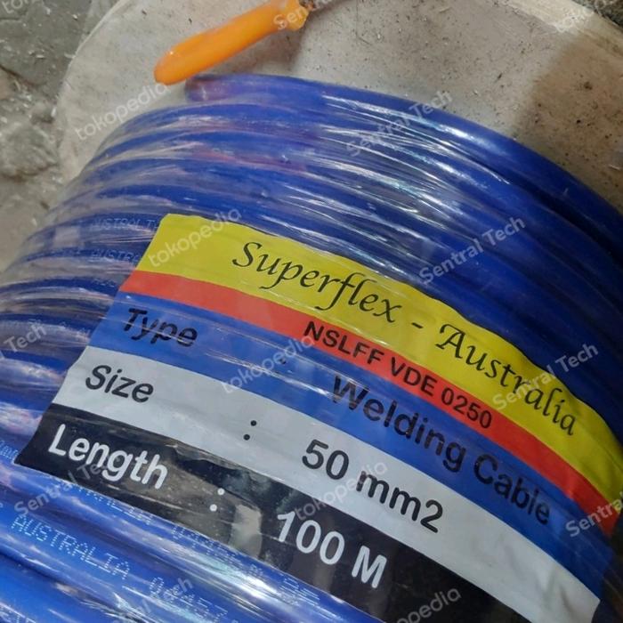 Promo Kabel Las 50mm Superflex NSLFF VDE 0250 Australia Welding Cable ...