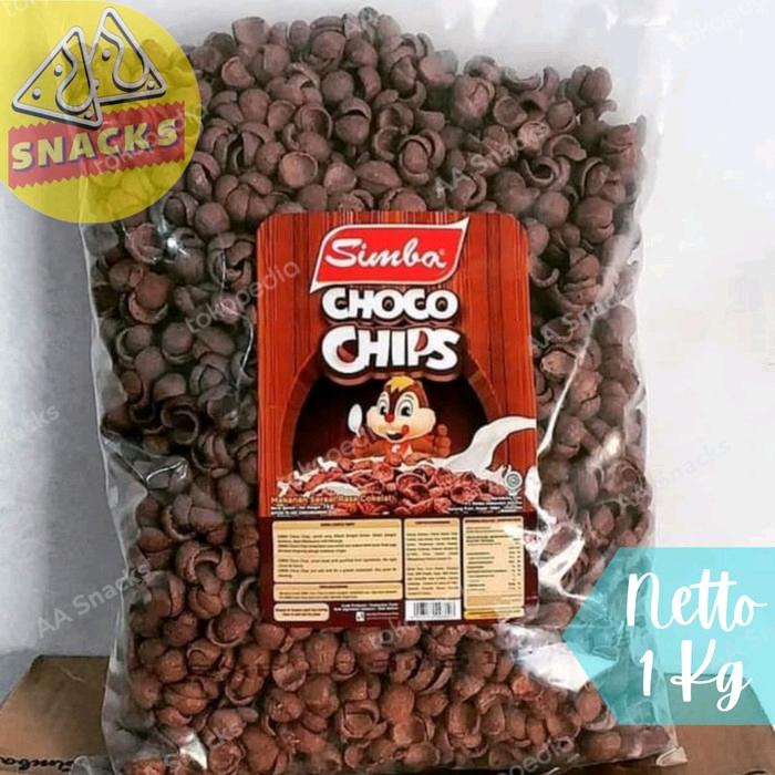 Simba Choco Chips Snack Original 1 Kg - Shop | Tokopedia